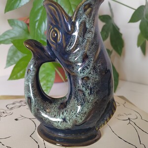 Authentic Vintage Fosters Pottery Small Sized Gurgle/ Guggle/ Glug Fish ...