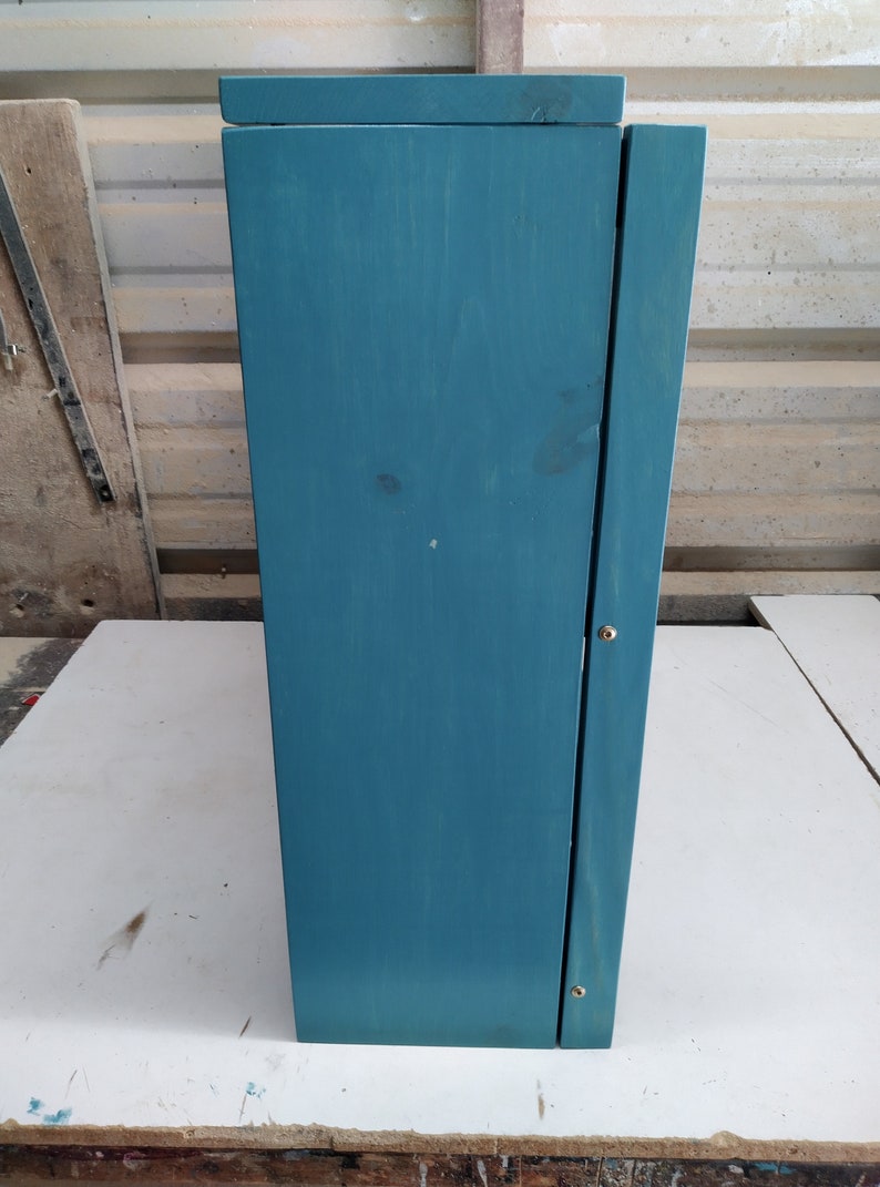 Solid Wood Folding Bookcase Wooden Bookshelf That Folds - Etsy