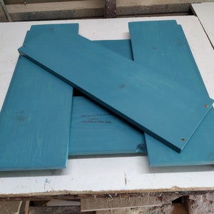 Solid Wood Folding Bookcase | Wooden Bookshelf That Folds | Shelf Unit ...