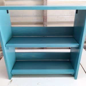 Solid Wood Folding Bookcase Wooden Bookshelf That Folds - Etsy