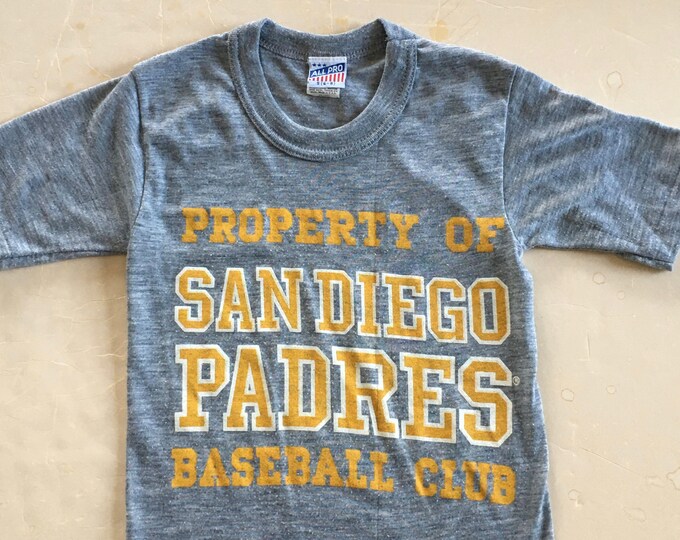 80s Vintage San Diego Padres Property of San Diego Padres Baseball Club ...