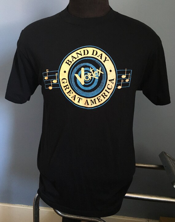 80s Vintage California's Great America Vortex Band Da… - Gem
