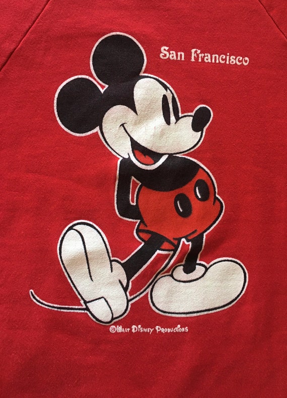 80s Vintage Mickey Mouse San Francisco Walt Disney wo… - Gem