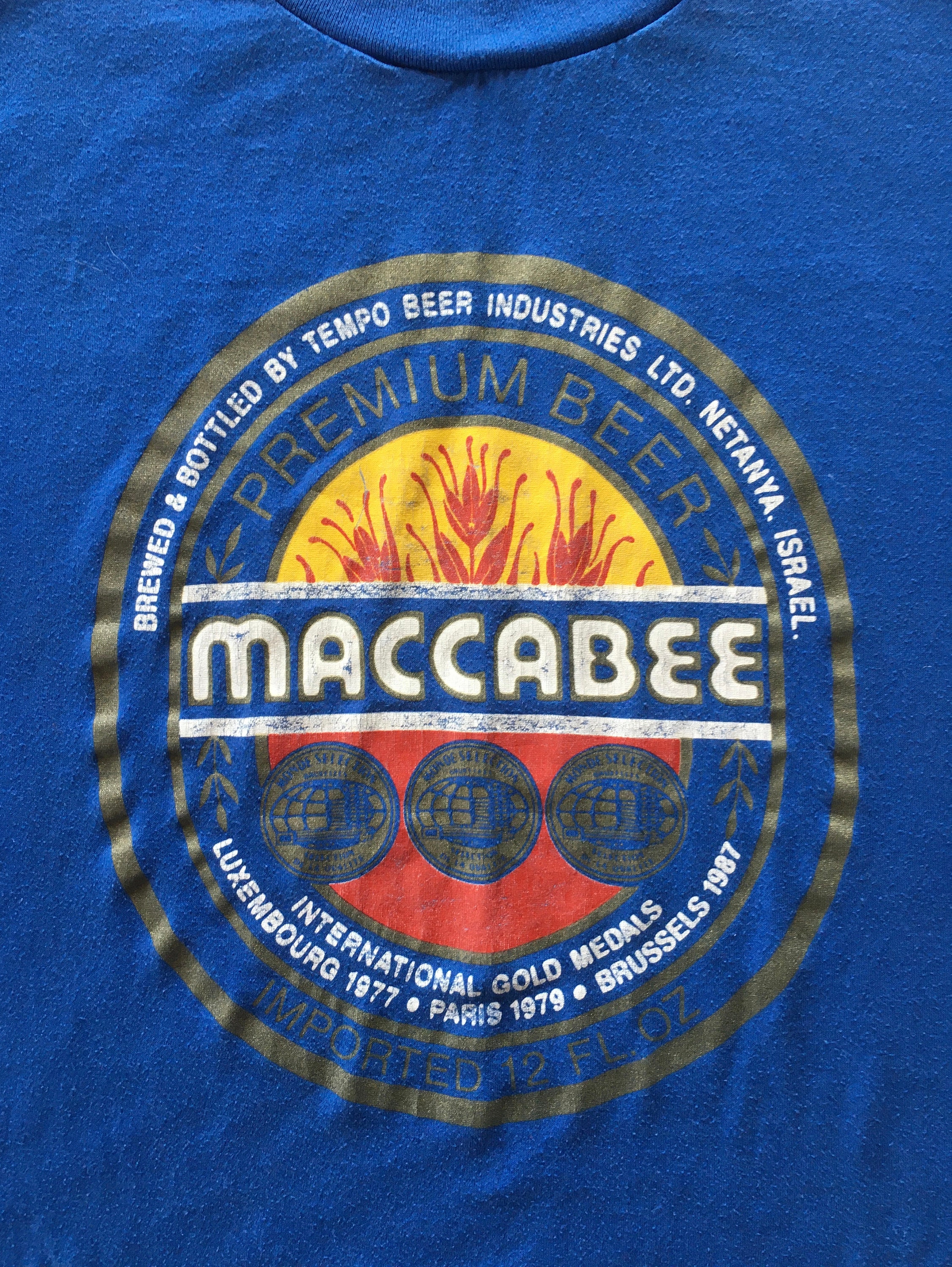 80s Vintage Maccabee Premium Brand Tempo Beer Industries | Etsy
