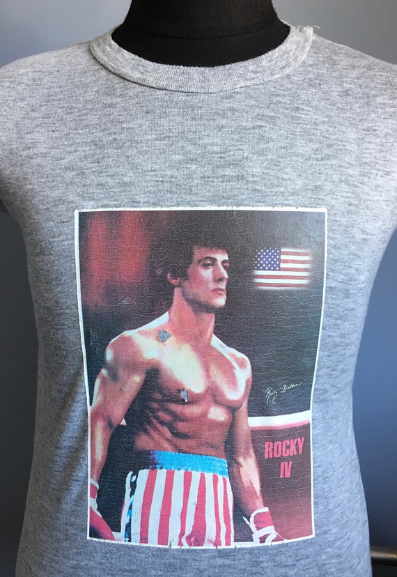 80s Vintage Rocky IV 1985 movie Balboa Sylvester Stal… - Gem