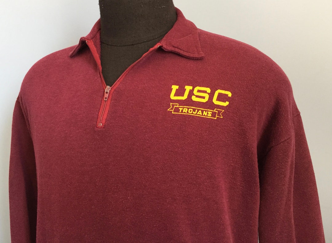 80s Vintage USC University of Southern California Trojans Ncaa College ...
