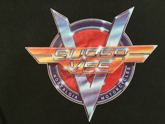 80s Vintage Super Vee Nostalgia Motorcycles Supercycl… - Gem