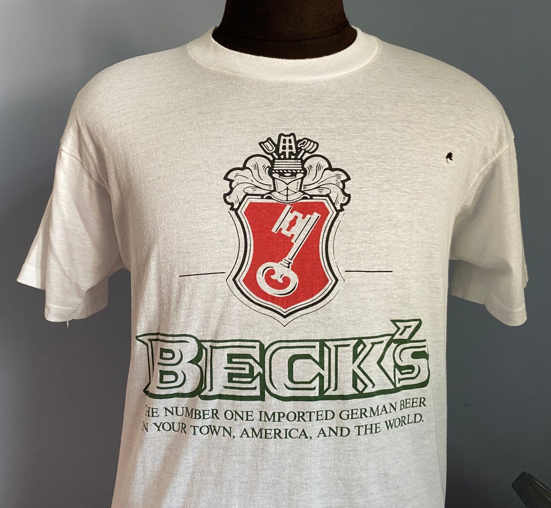 80s Vintage Beck's the Number One Imported German Beer in Your Town ...
