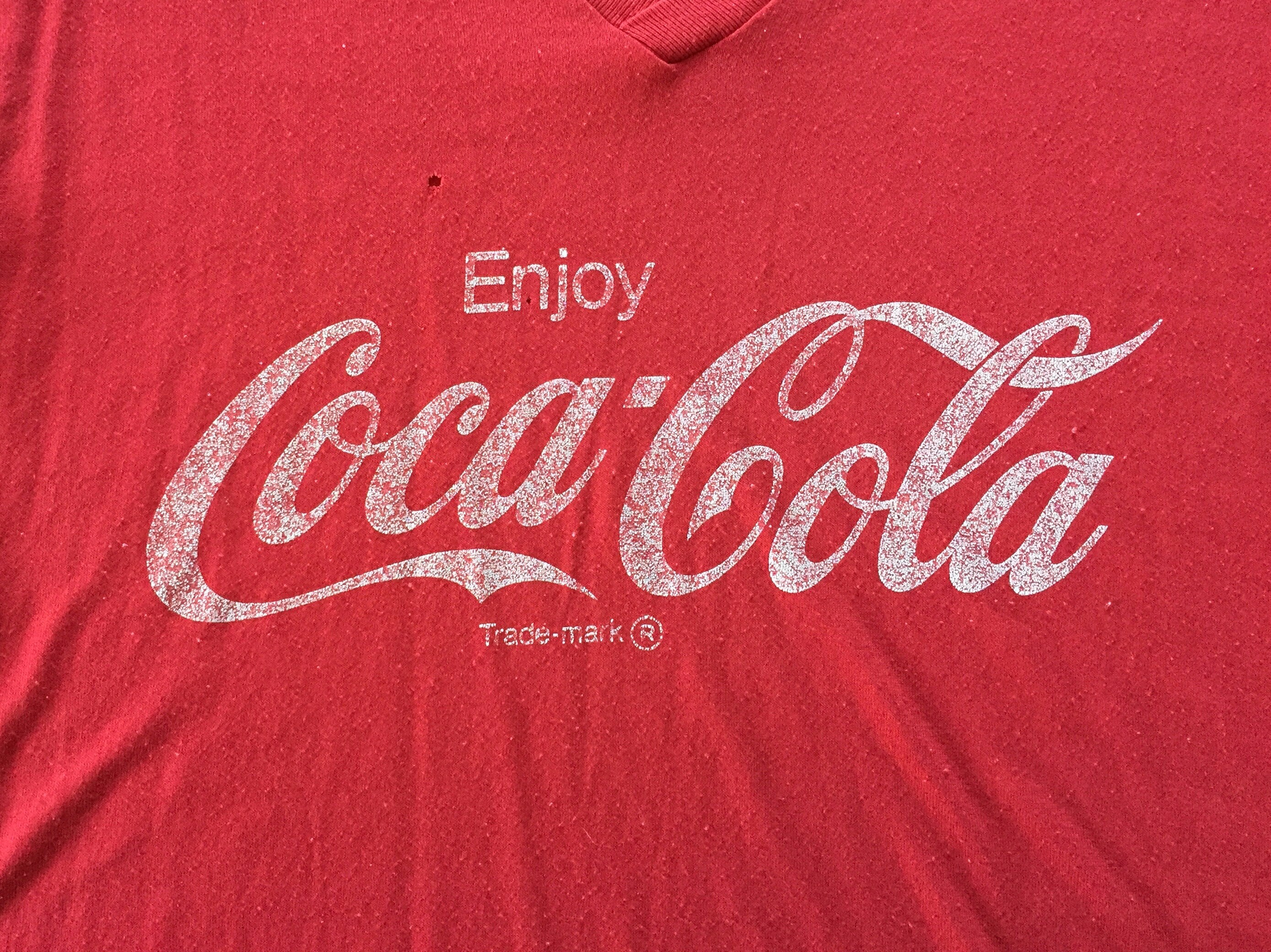 80s Vintage Coca Cola Classic Enjoy Coke Soda Soft Drink | Etsy