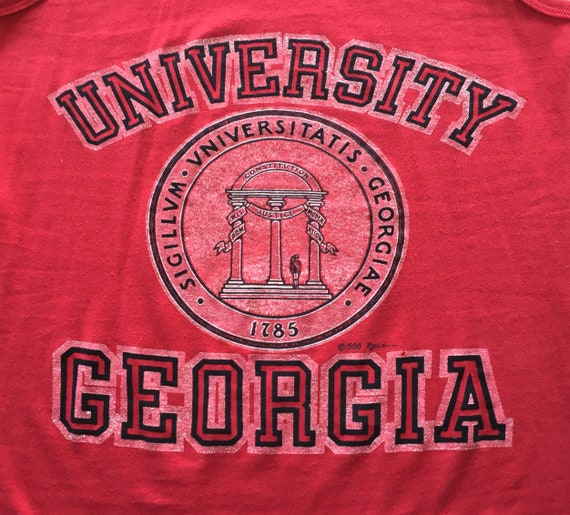 80s Vintage Georgia Bulldogs University 1988 UG dawgs… - Gem