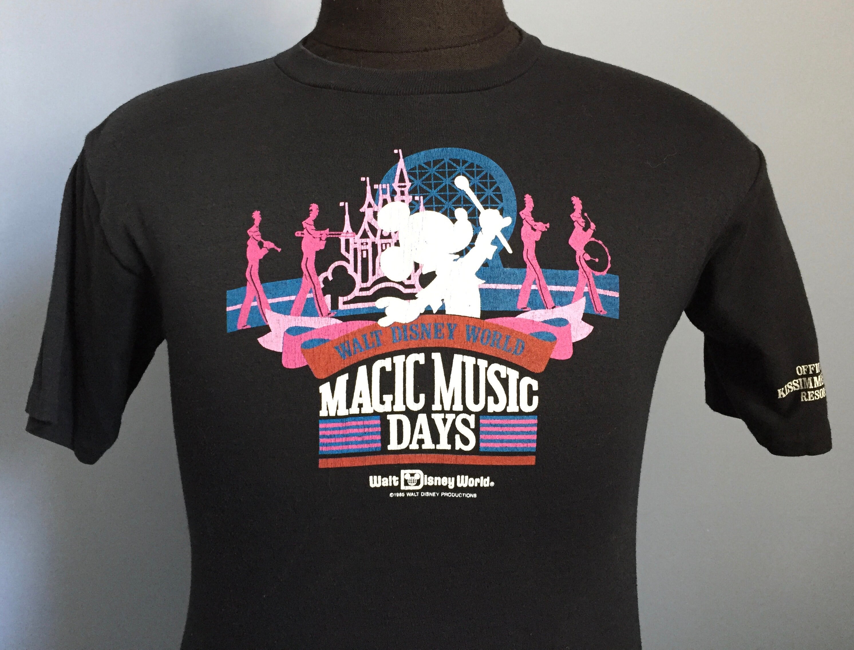 80s Vintage Walt Disney World Magic Music Days 1985 Mickey - Etsy Hong Kong