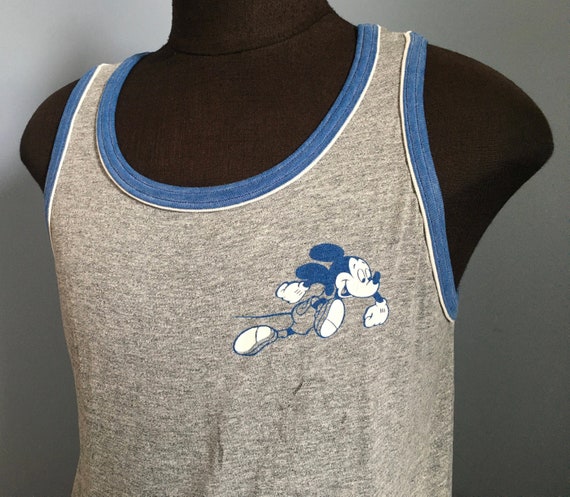 80s Vintage Mickey Mouse running track Walt Disney wo… - Gem