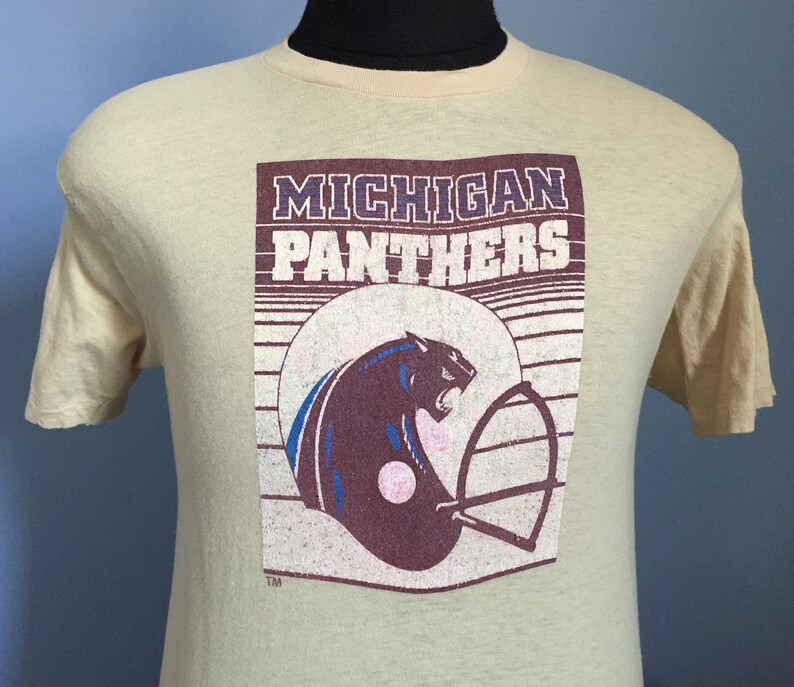 80s vintage USFL Michigan Panthers 1983 Anthony Carter 1 - Etsy France
