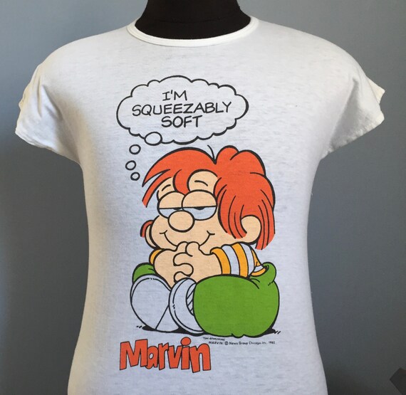 80s Vintage Marvin 1982 I'm Squeezably Soft Tom Armst… - Gem