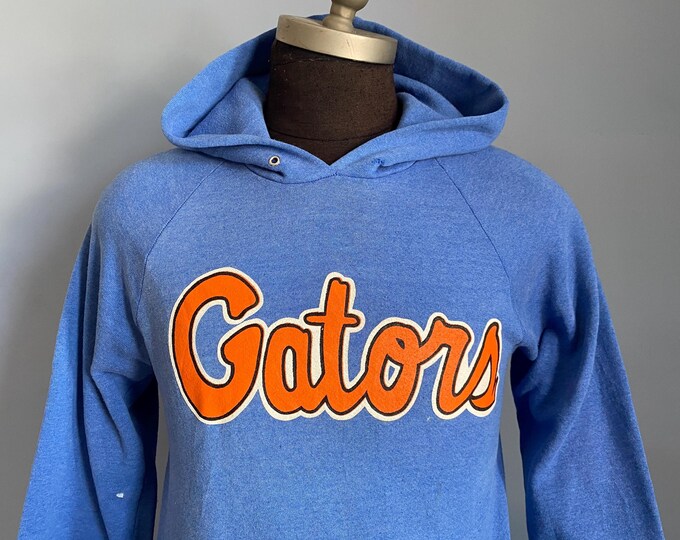 80s Vintage Florida Gators University Ncaa College Hoodie Hooded ...