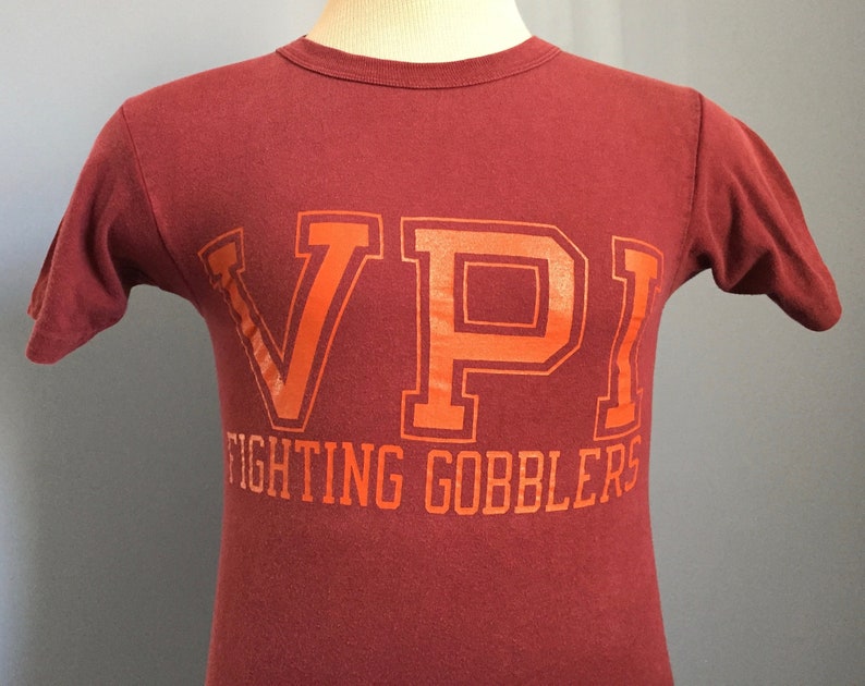 70s 80s Vintage VPI Fighting Gobblers Virginia Tech Hokies - Etsy