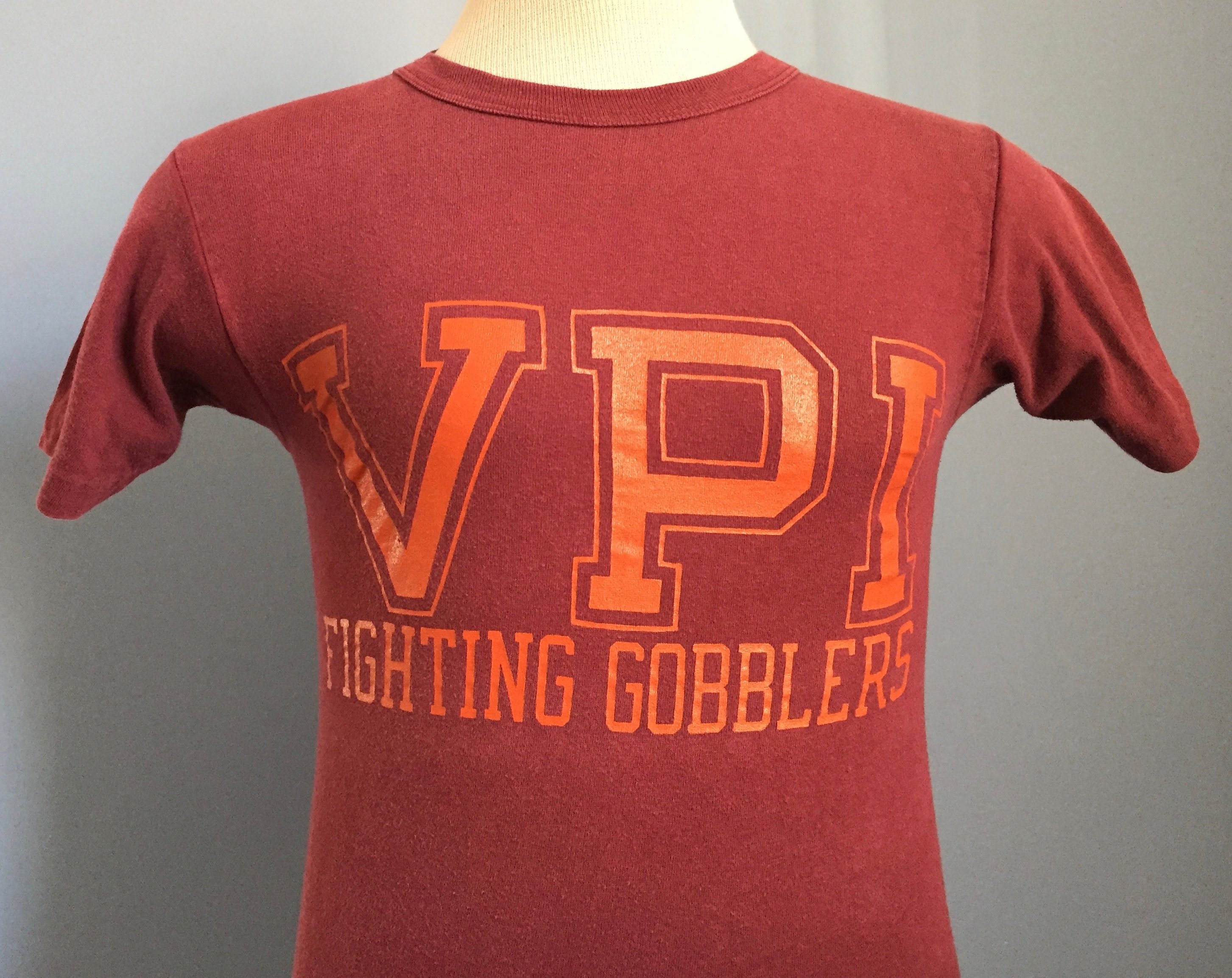 70s 80s Vintage VPI Fighting Gobblers Virginia Tech Hokies | Etsy