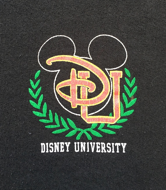 80s Vintage Walt Disney University DU mickey mouse wo… - Gem
