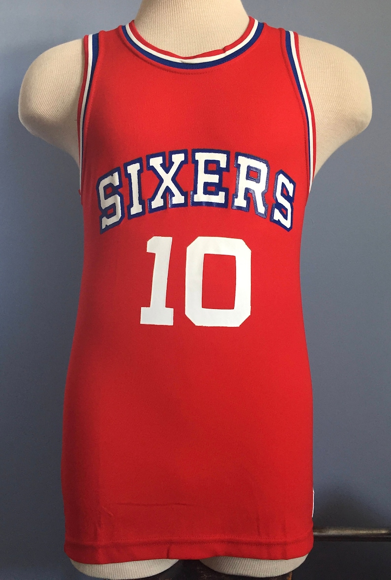 80s Vintage Maurice Cheeks Mo #10 Philadelphia 76ers Sixers NBA ...