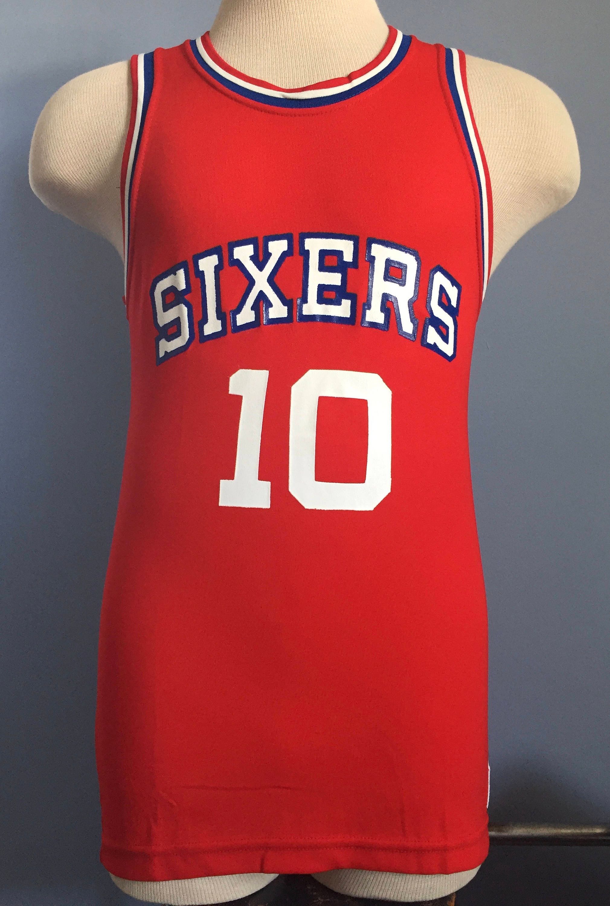 80s Vintage Maurice Cheeks Mo #10 Philadelphia 76ers Sixers NBA ...