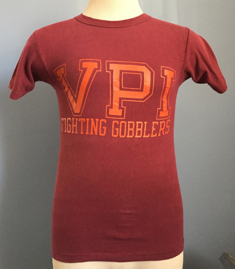 70s 80s Vintage VPI Fighting Gobblers Virginia Tech Hokies - Etsy