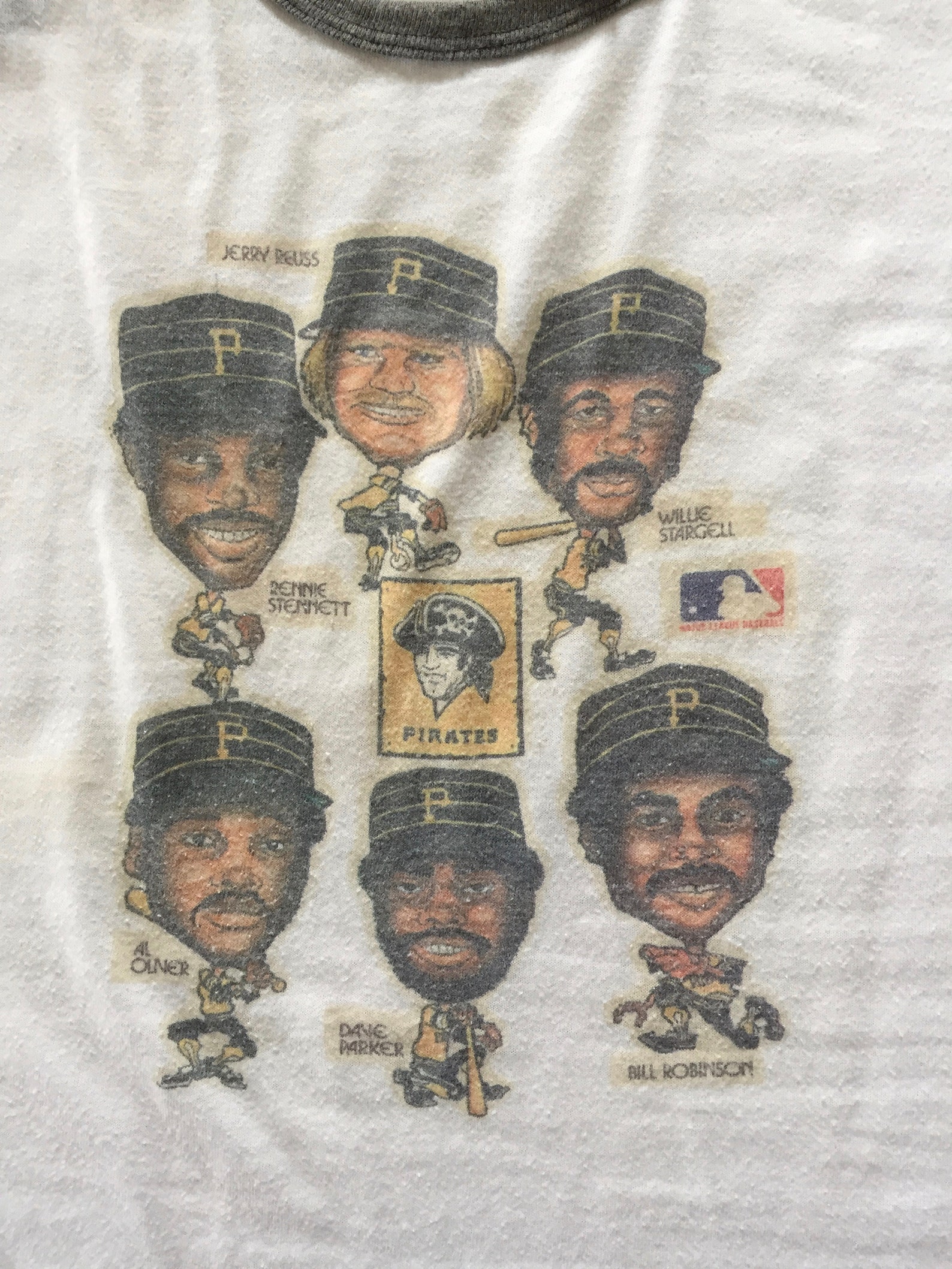 70s Vintage Pittsburgh Pirates 1975 1976 1977 Willie Stargell Dave ...