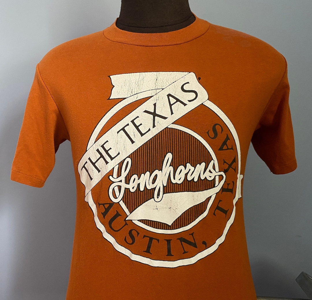 80s Vintage Texas Longhorns University UT Austin Texas Ncaa College T ...