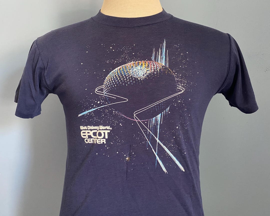 Vintage 80s Epcot Center Walt Disney World T-shirt: 1982 - X-X-SMALL - Etsy