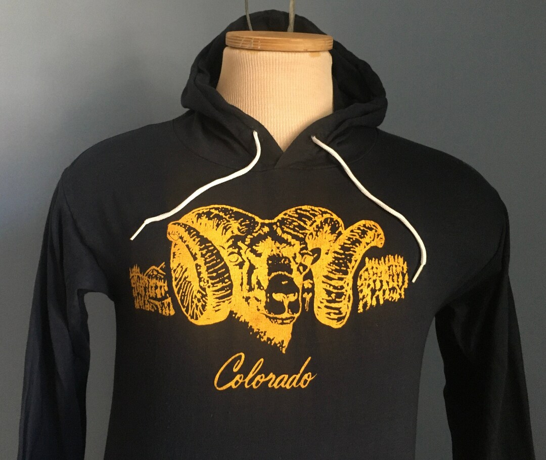 80s Vintage Colorado State University Rams Buffaloes Ncaa College ...