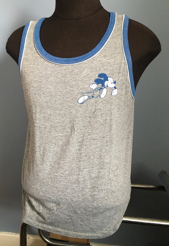 80s Vintage Mickey Mouse running track Walt Disney wo… - Gem