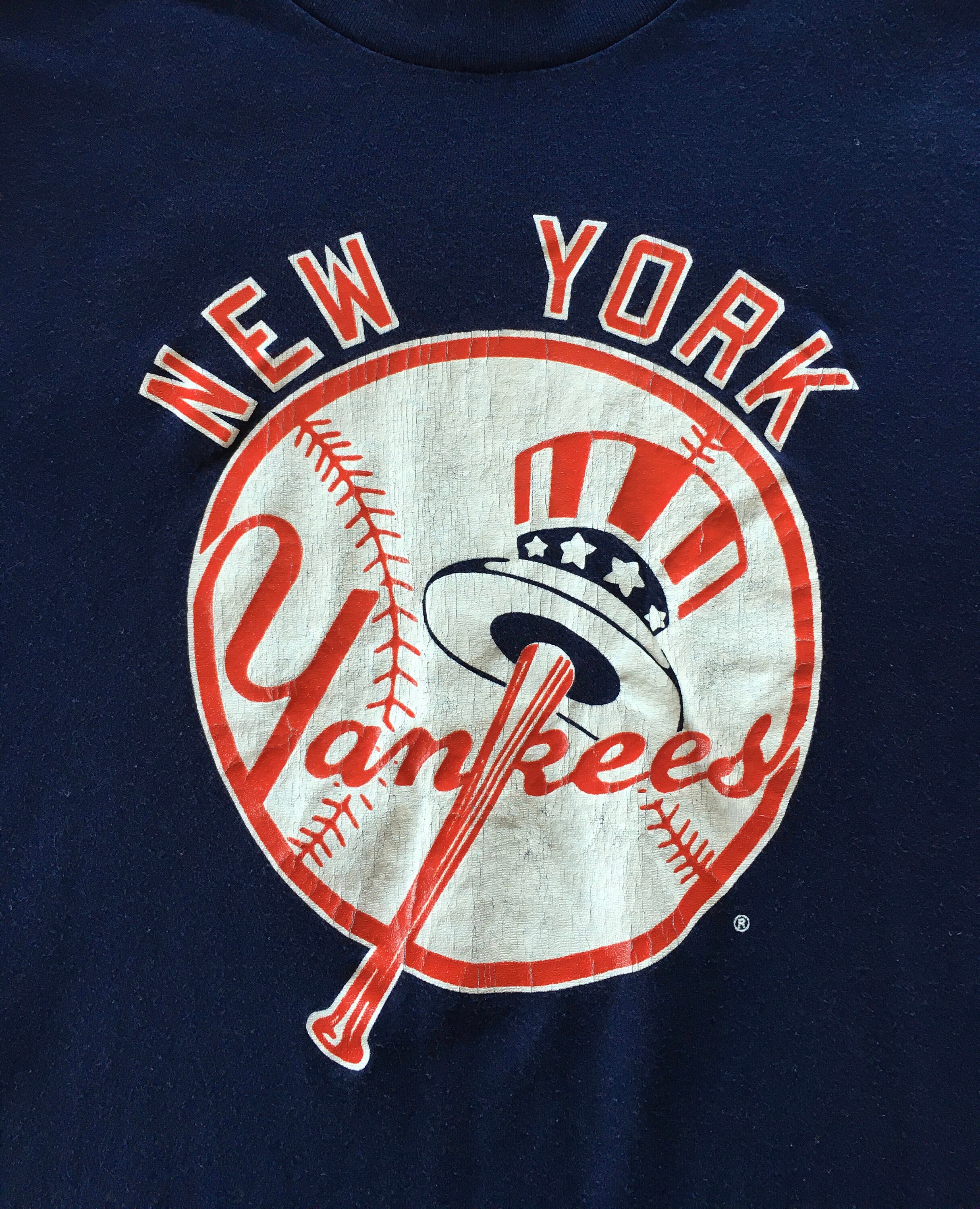 80s Vintage New York Yankees Mlb Baseball T-shirt MEDIUM | Etsy