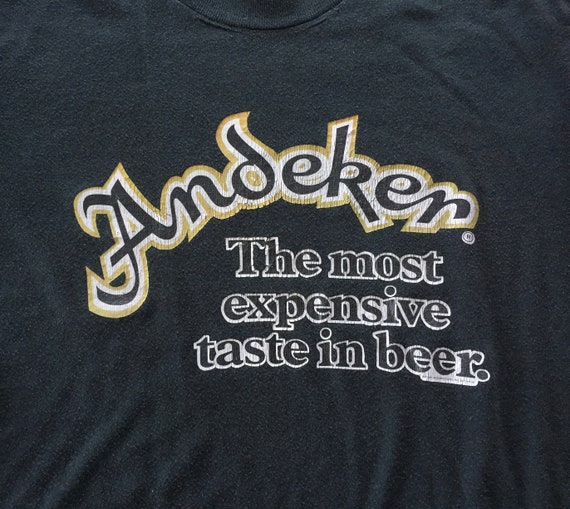 80s Vintage Andeker The Most Expensive Taste in Beer … - Gem