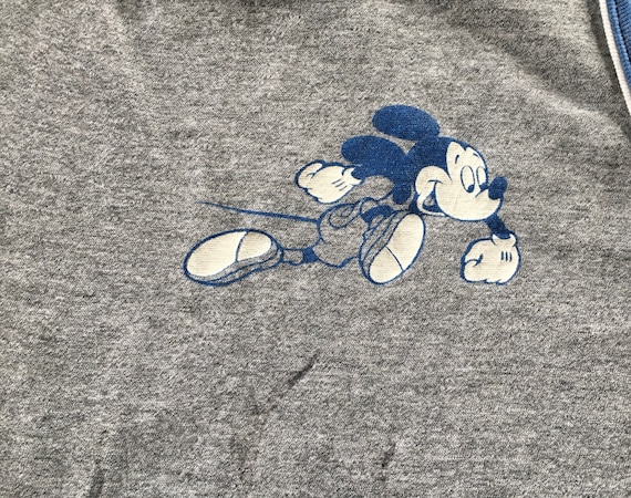 80s Vintage Mickey Mouse running track Walt Disney wo… - Gem
