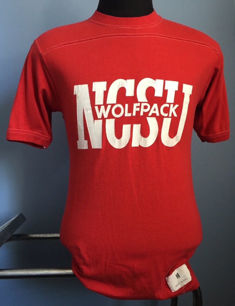 80s Vintage North Carolina State Wolfpack University NCSU Ncaa - Etsy