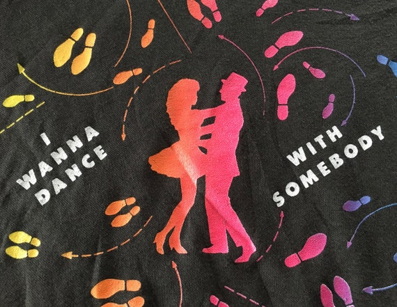 80s Vintage Whitney Houston I Wanna Dance With Somebo… - Gem