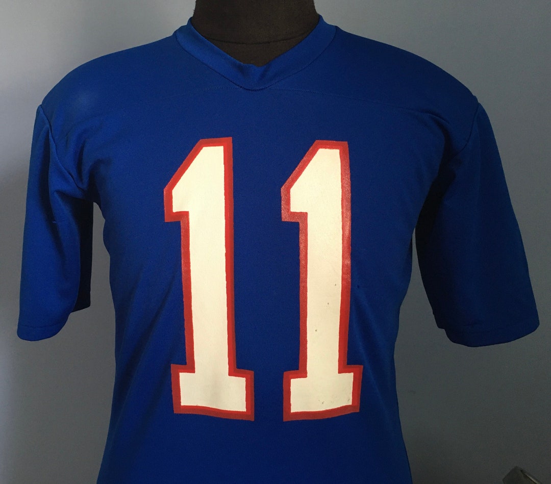 80s Vintage Phil Simms #11 New York Giants Nfl Football Rawlings Jersey ...