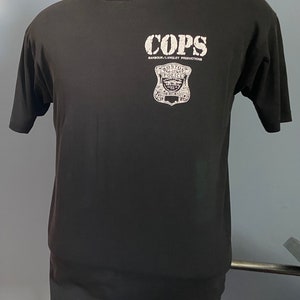 80s 90s Vintage Cops Reality Tv Television Show Boston Police Barbour ...
