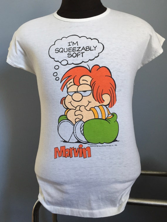 80s Vintage Marvin 1982 I'm Squeezably Soft Tom Armst… - Gem
