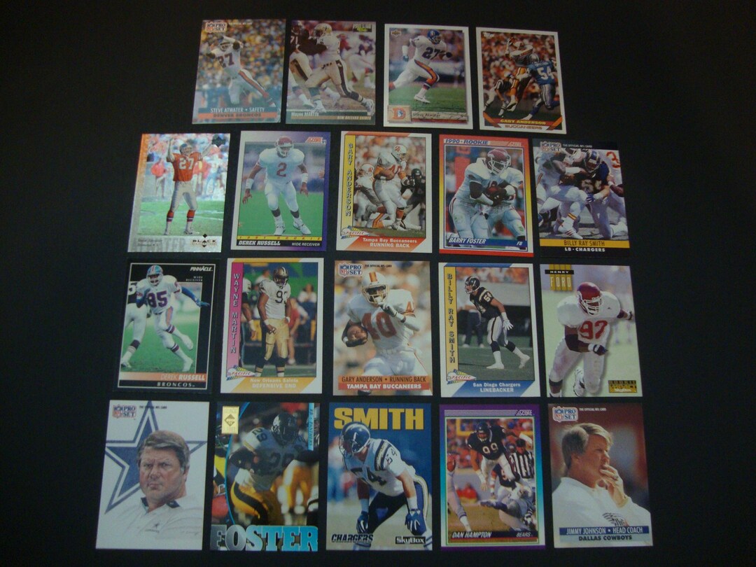 Vintage Arkansas Razorbacks Player Alumni Football Card Team Lot ...