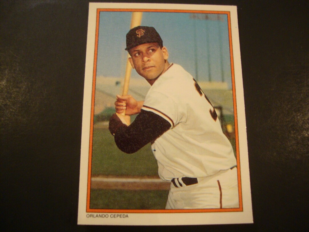 Vintage Orlando Cepeda Baseball Card - San Francisco Giants - S.F ...