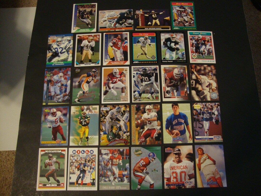 Vintage Stanford Cardinal Player Alumni Football Card Team Lot ...
