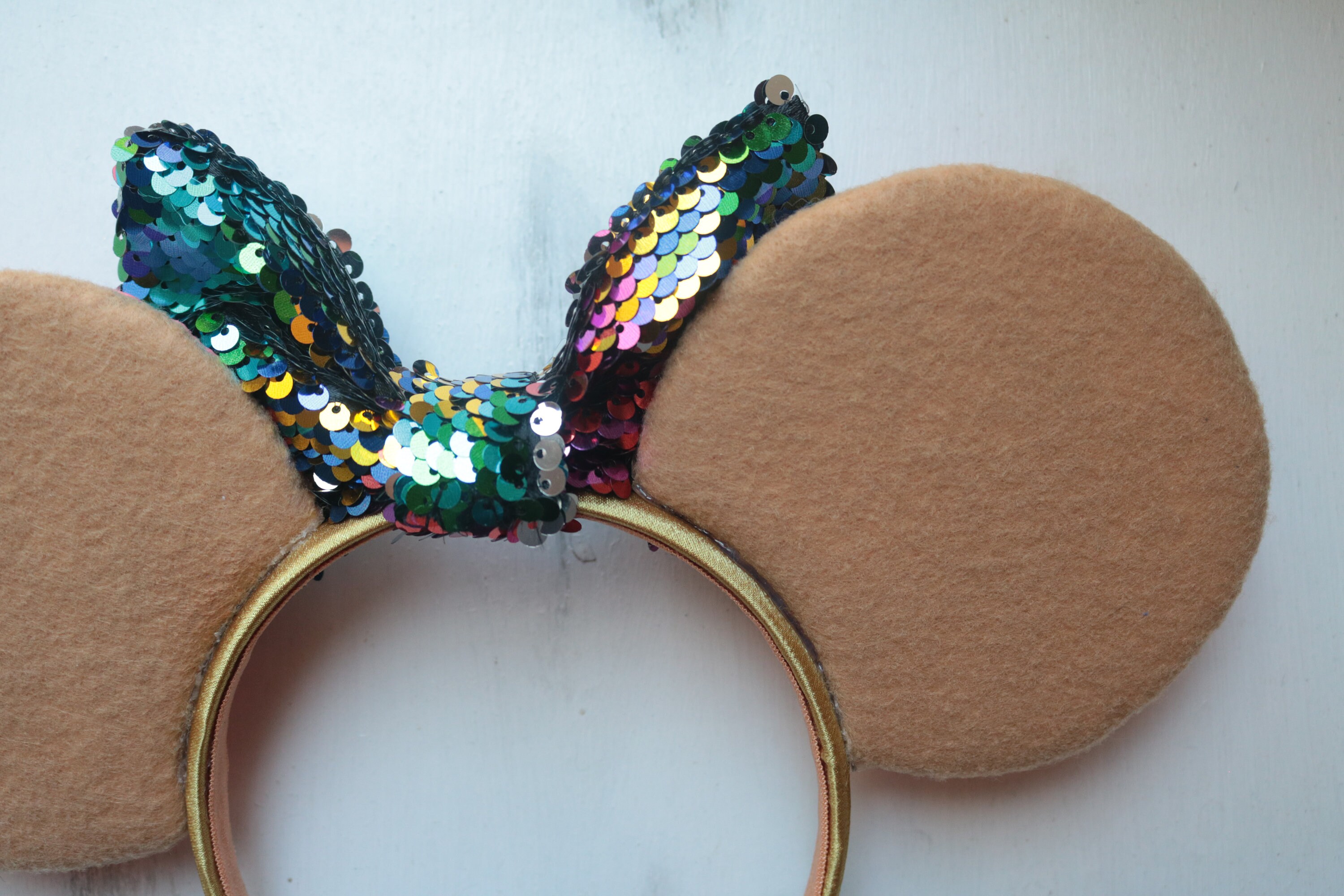 Pink Concha Minnie Ears, Food Minnie Ears, Pan Dulce Ears, Concha ...