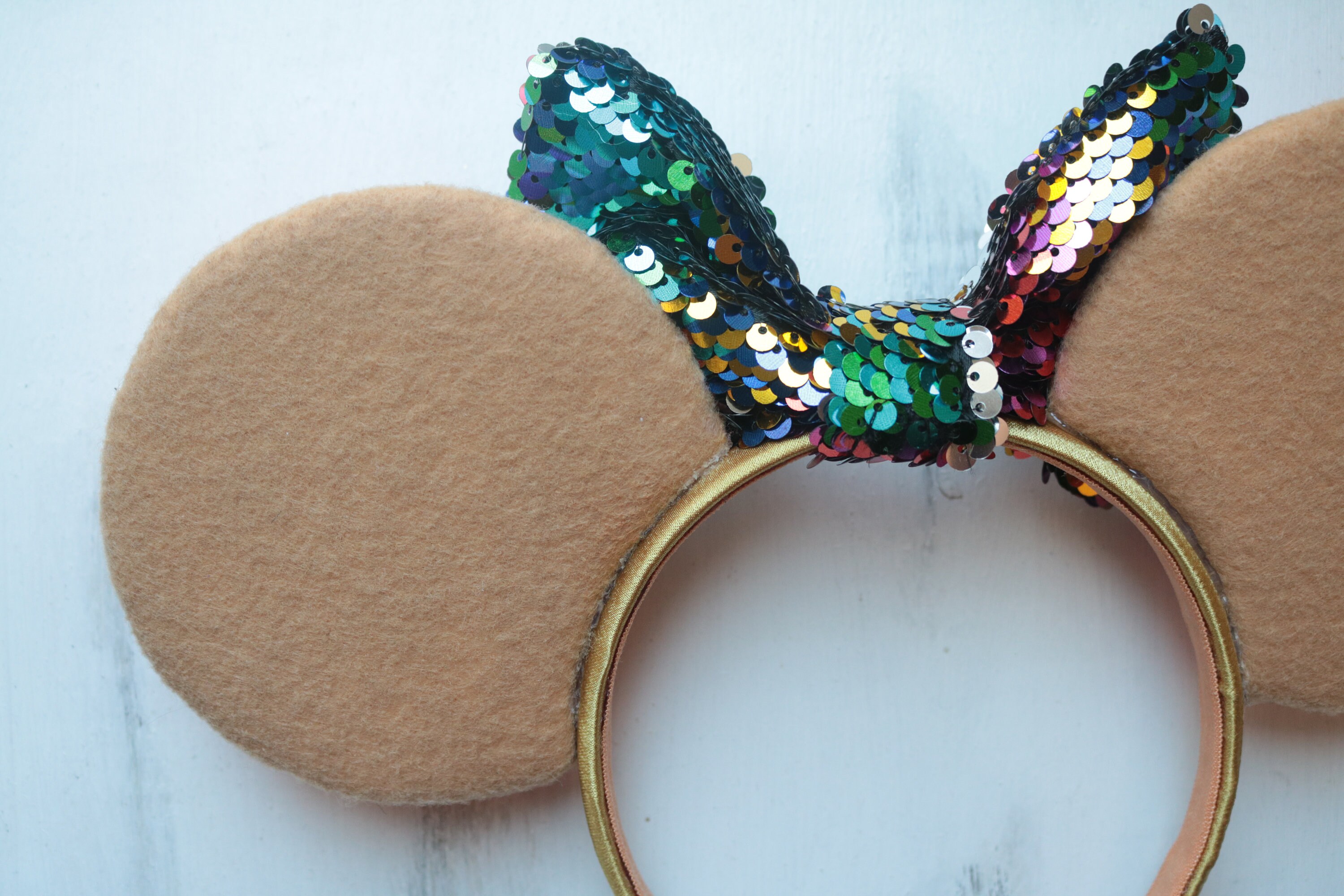 Pink Concha Minnie Ears, Food Minnie Ears, Pan Dulce Ears, Concha ...