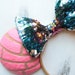 Pink Concha Minnie Ears, Food Minnie Ears, Pan Dulce Ears, Concha ...