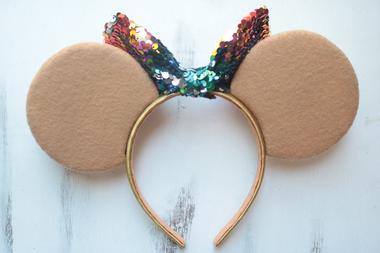 White Concha Minnie Ears Food Minnie Ears Pan Dulce Ears - Etsy