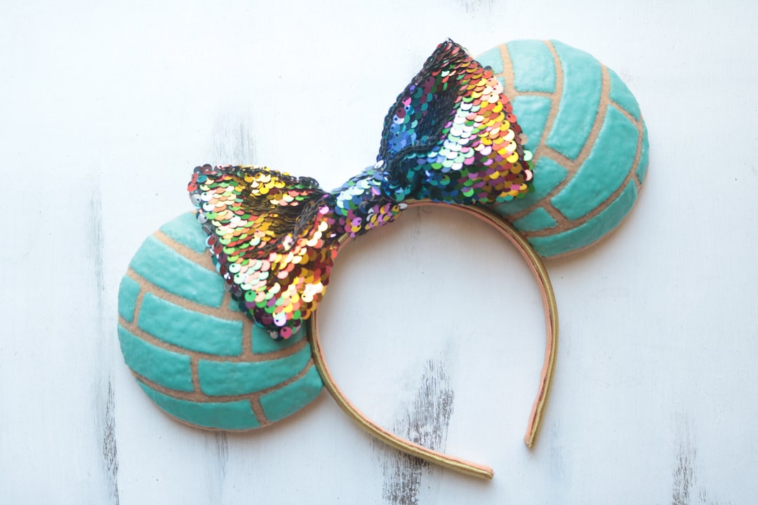 Mint Concha Minnie Ears, Food Minnie Ears, Pan Dulce Ears, Concha ...