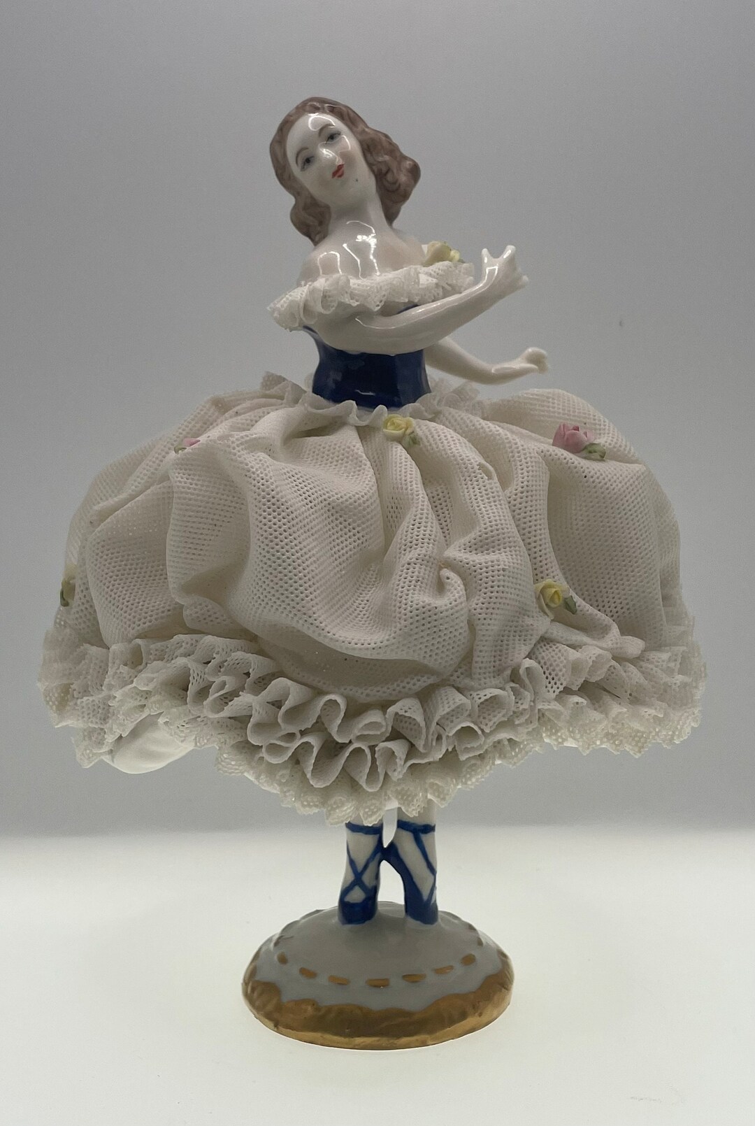 Porcelain Ballerina Figurine Etsy