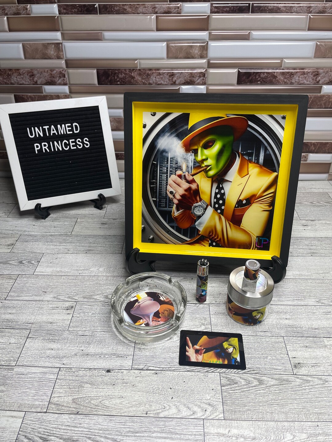 The Mask Rolling Tray Set - Etsy