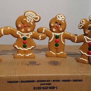 Double Sided Gingerbread People - Etsy