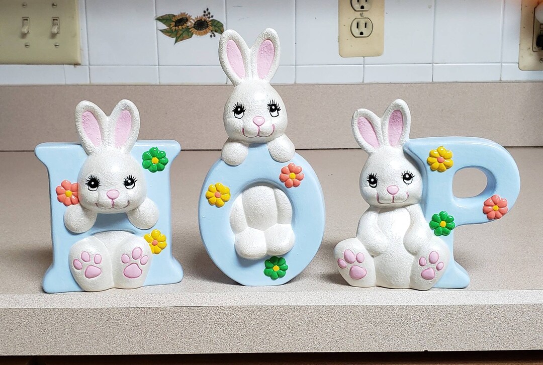 Bunny Hop Letters - Etsy